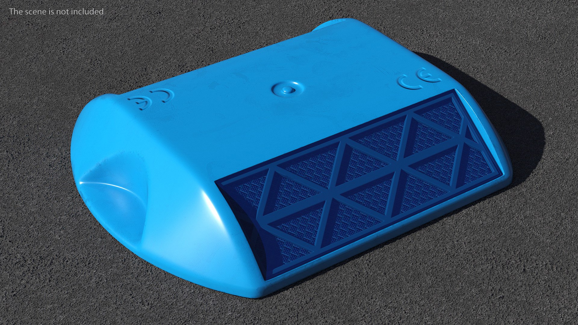 Reflective Road Pavement Marker Blue 3D Model - TurboSquid 2076169
