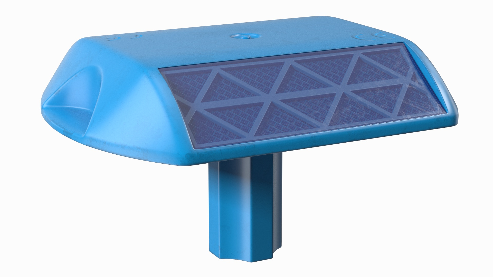 Reflective Road Pavement Marker Blue 3D Model - TurboSquid 2076169