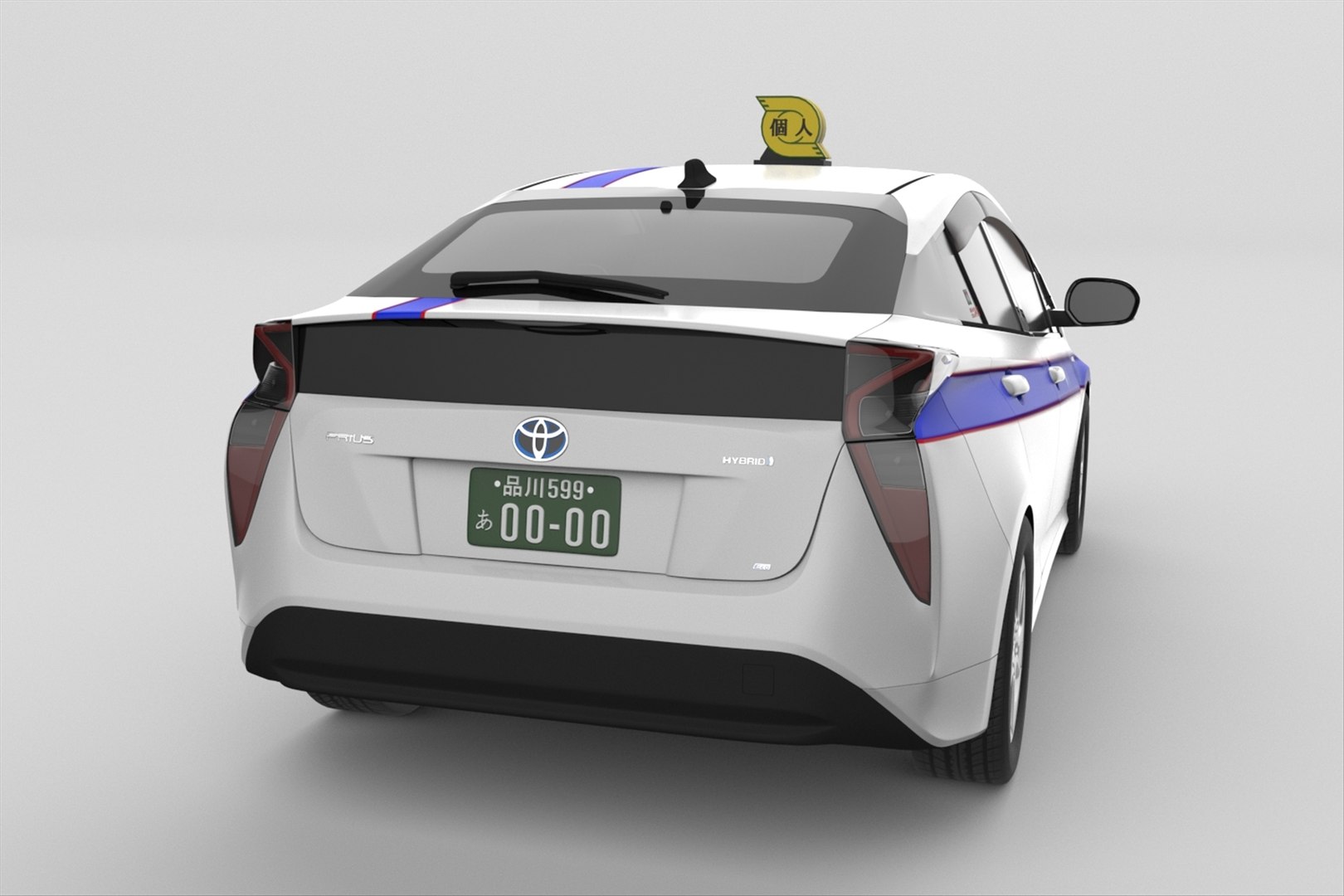 3D Japanese Driver Taxi - TurboSquid 1435381