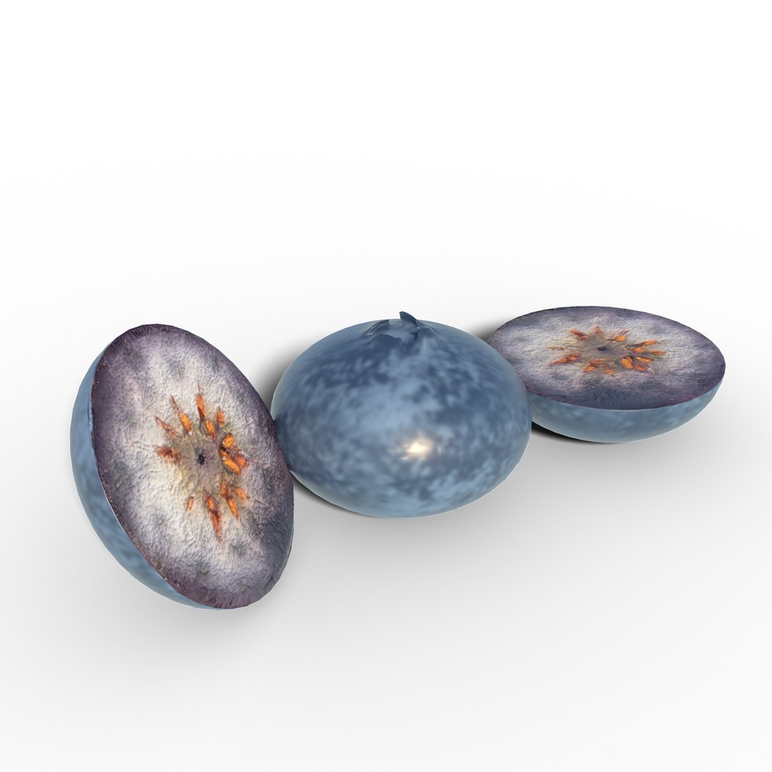 3D Blueberry - TurboSquid 2084646
