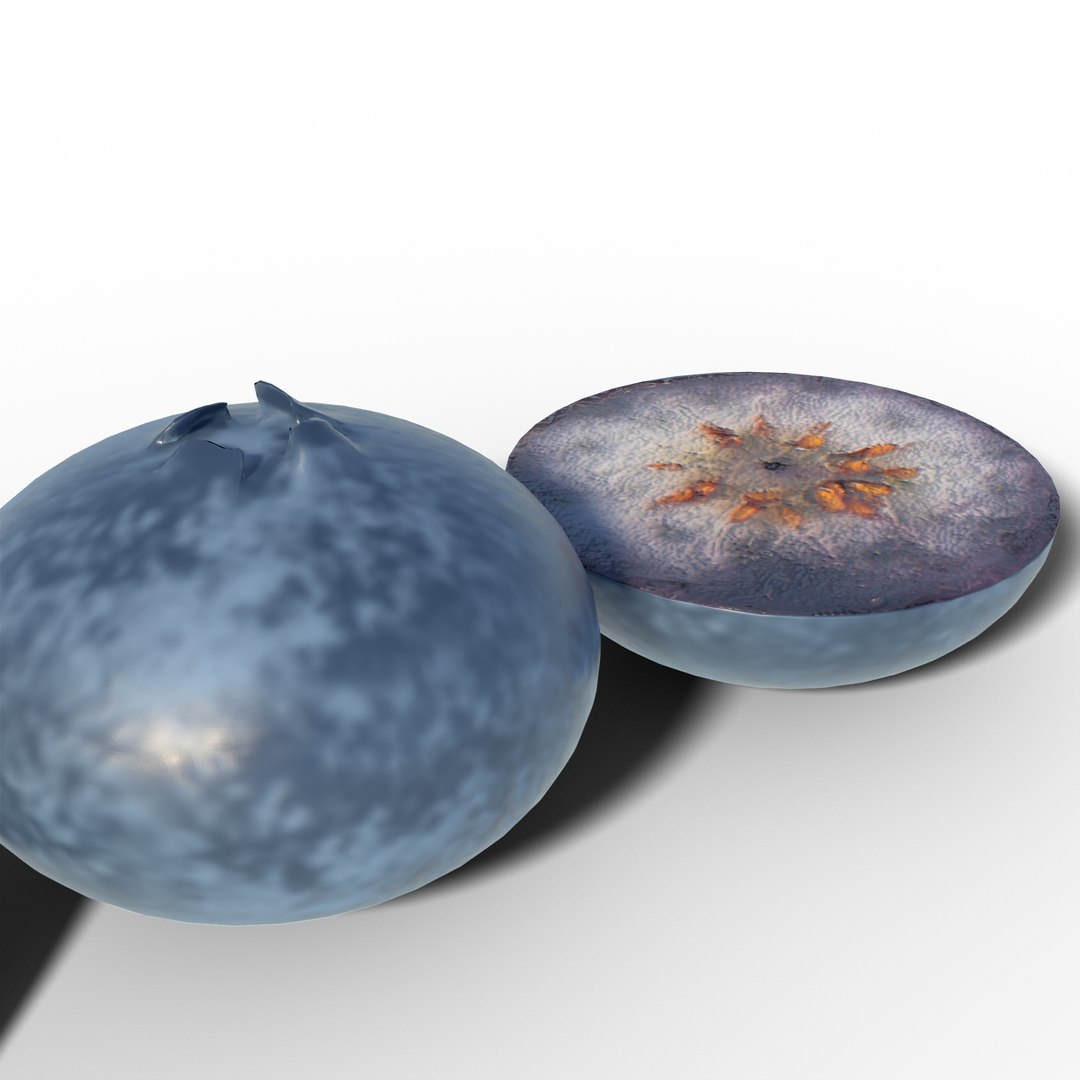 3D Blueberry - TurboSquid 2084646