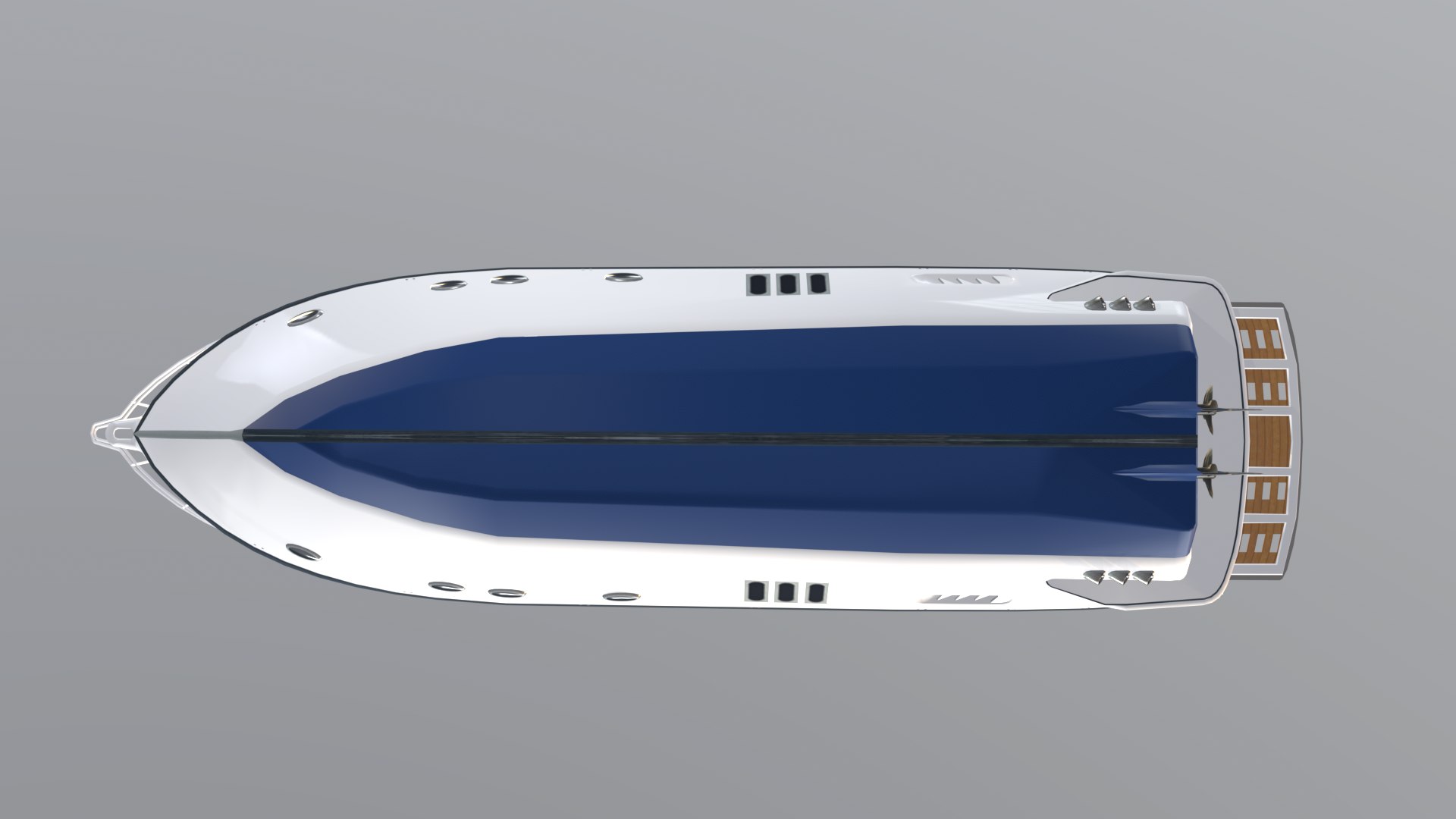 Mini Luxury Yacht With Interior Small PBR Game Ready 3D - TurboSquid ...