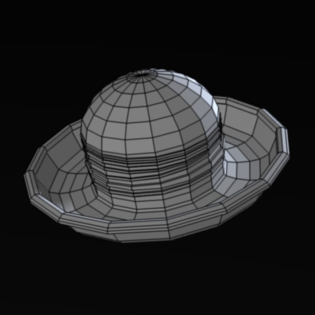 3d Hat Model