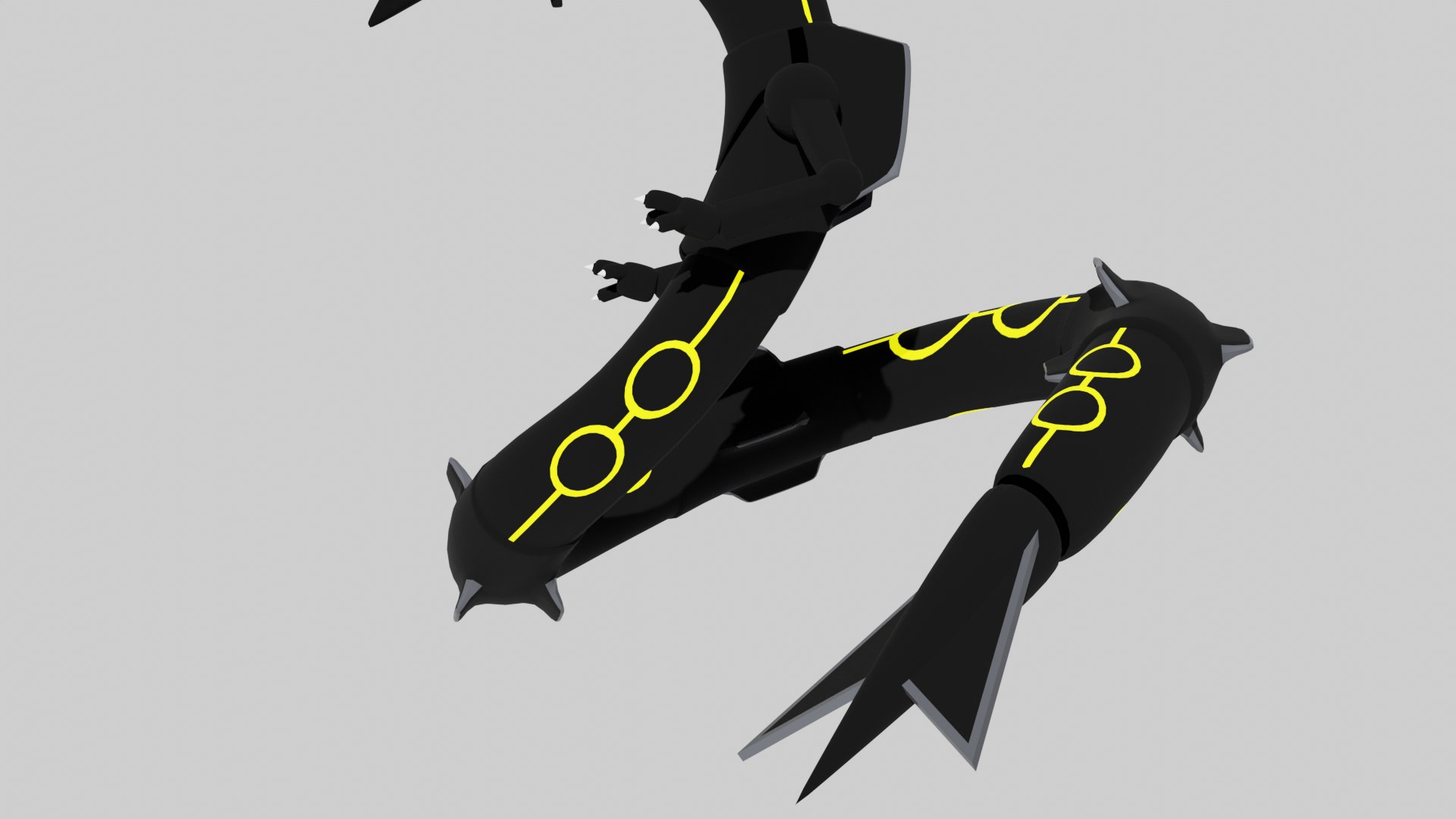 Rayquaza Shiny 3D - TurboSquid 2167929