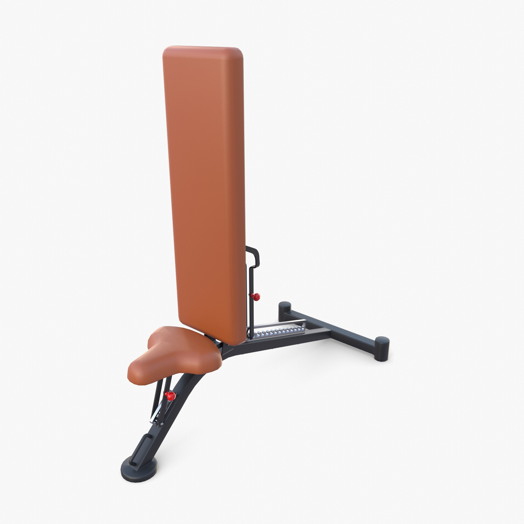 3D Adjustable Bench - TurboSquid 2009014