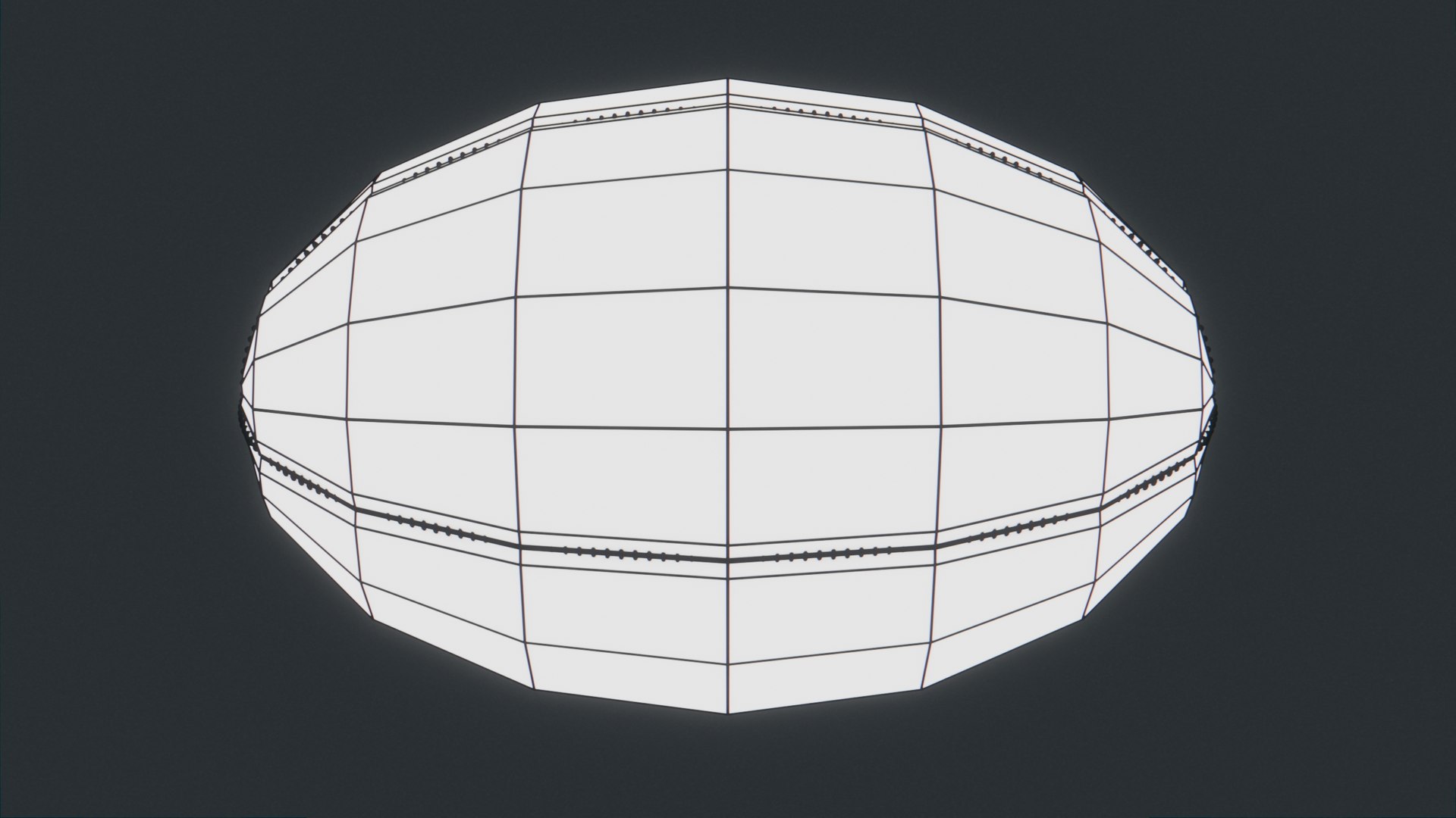 3D Model Rugby Ball - TurboSquid 2294601