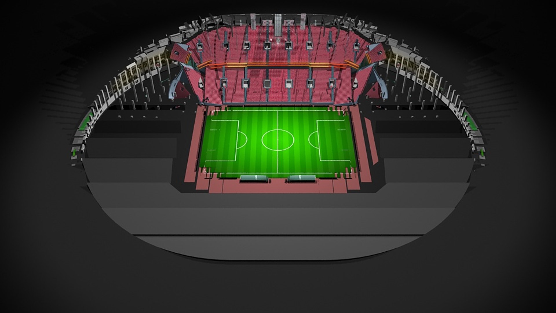 3D Animation Stadium Model - TurboSquid 1277630