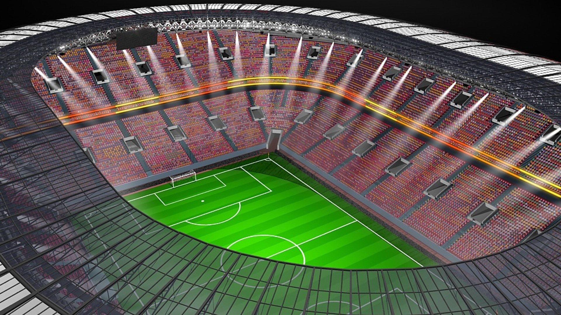 3D Animation Stadium Model - TurboSquid 1277630