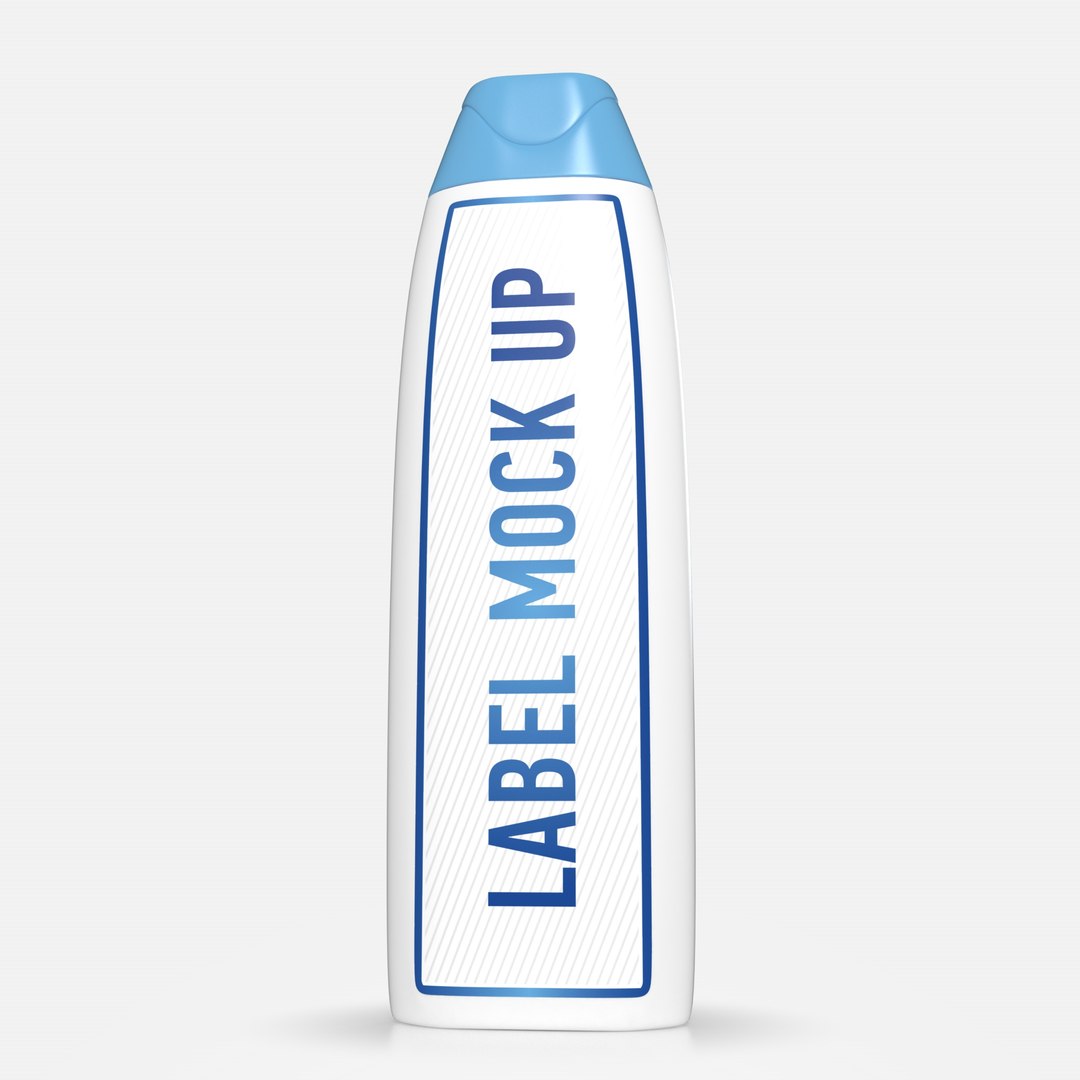 3D Shampoo Bottle Model - TurboSquid 1292160