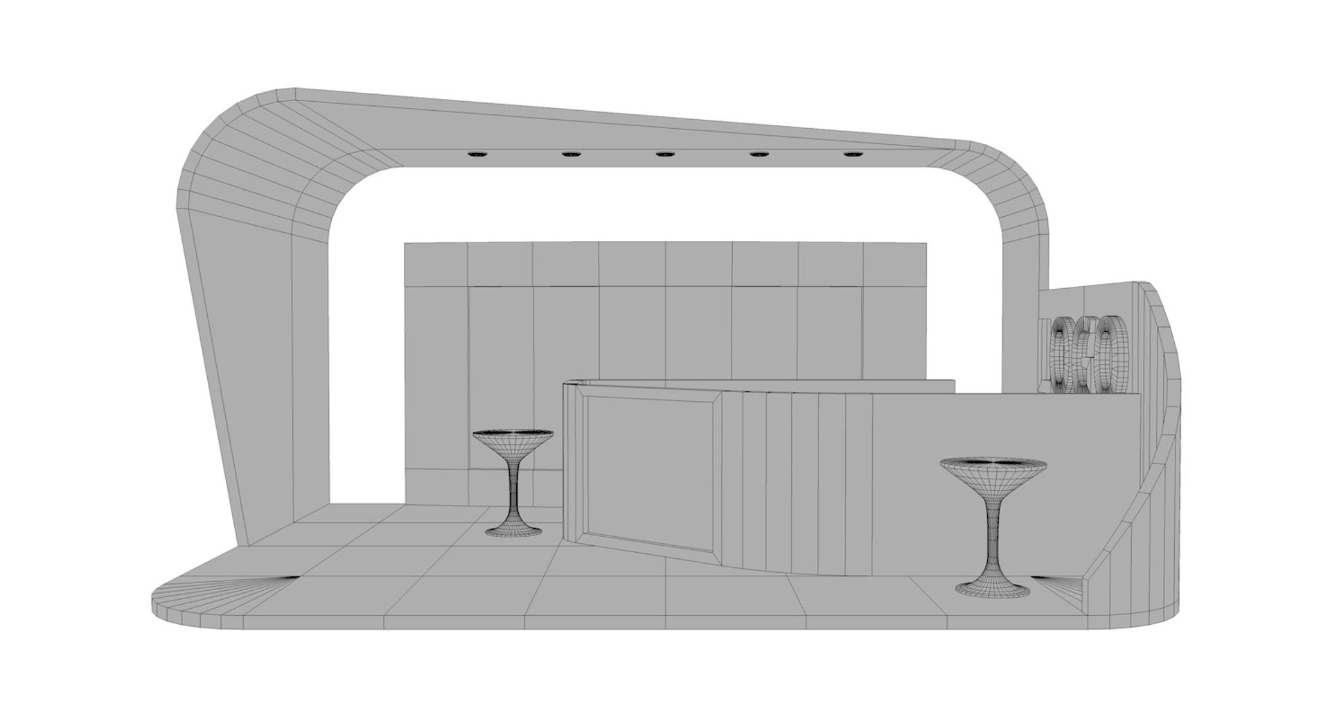 Exhibition Expo Stand Model - TurboSquid 1348209