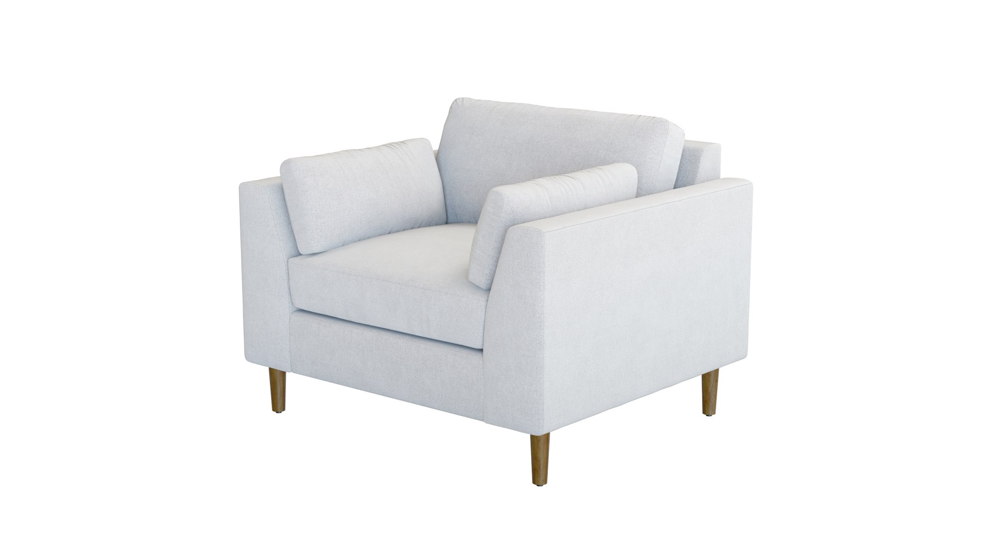 3D CrateBarrel Avondale Armchair Model - TurboSquid 1955789