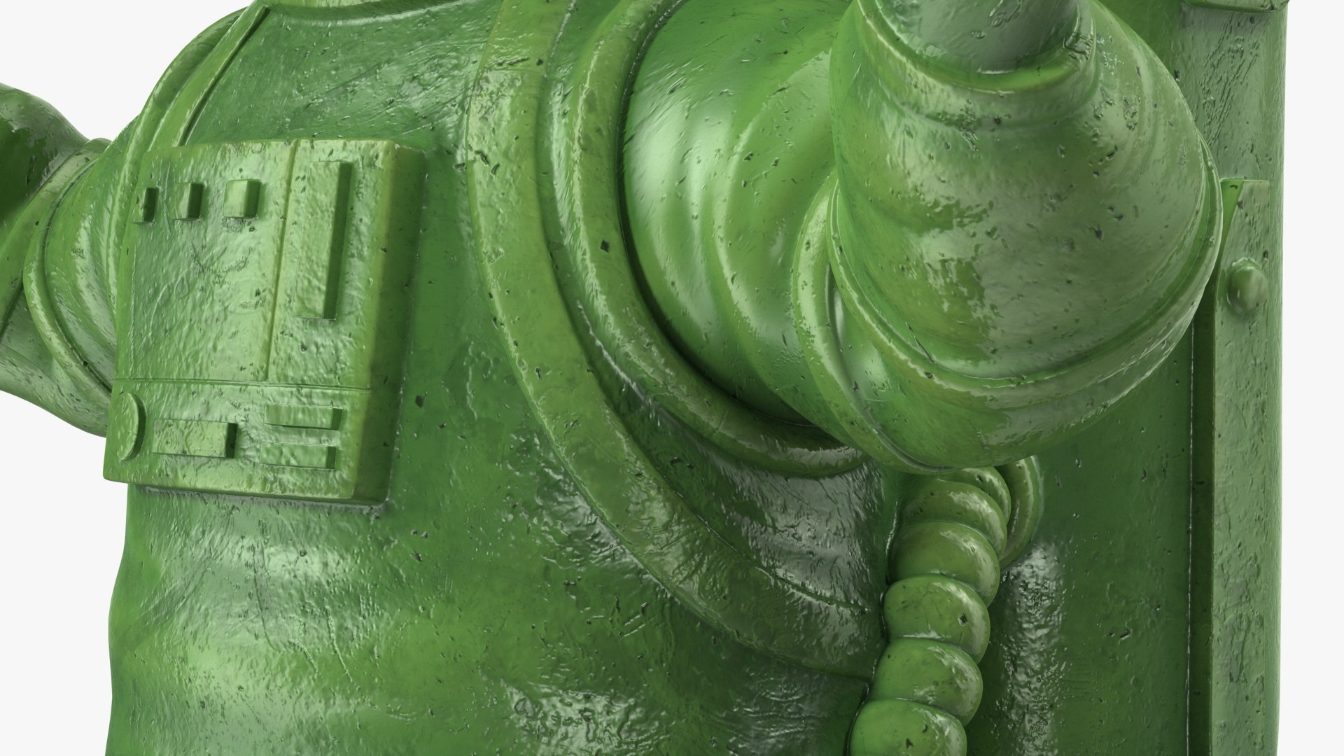 Astronaut Toy Character Green Victory Sign 3D model - TurboSquid 1907977