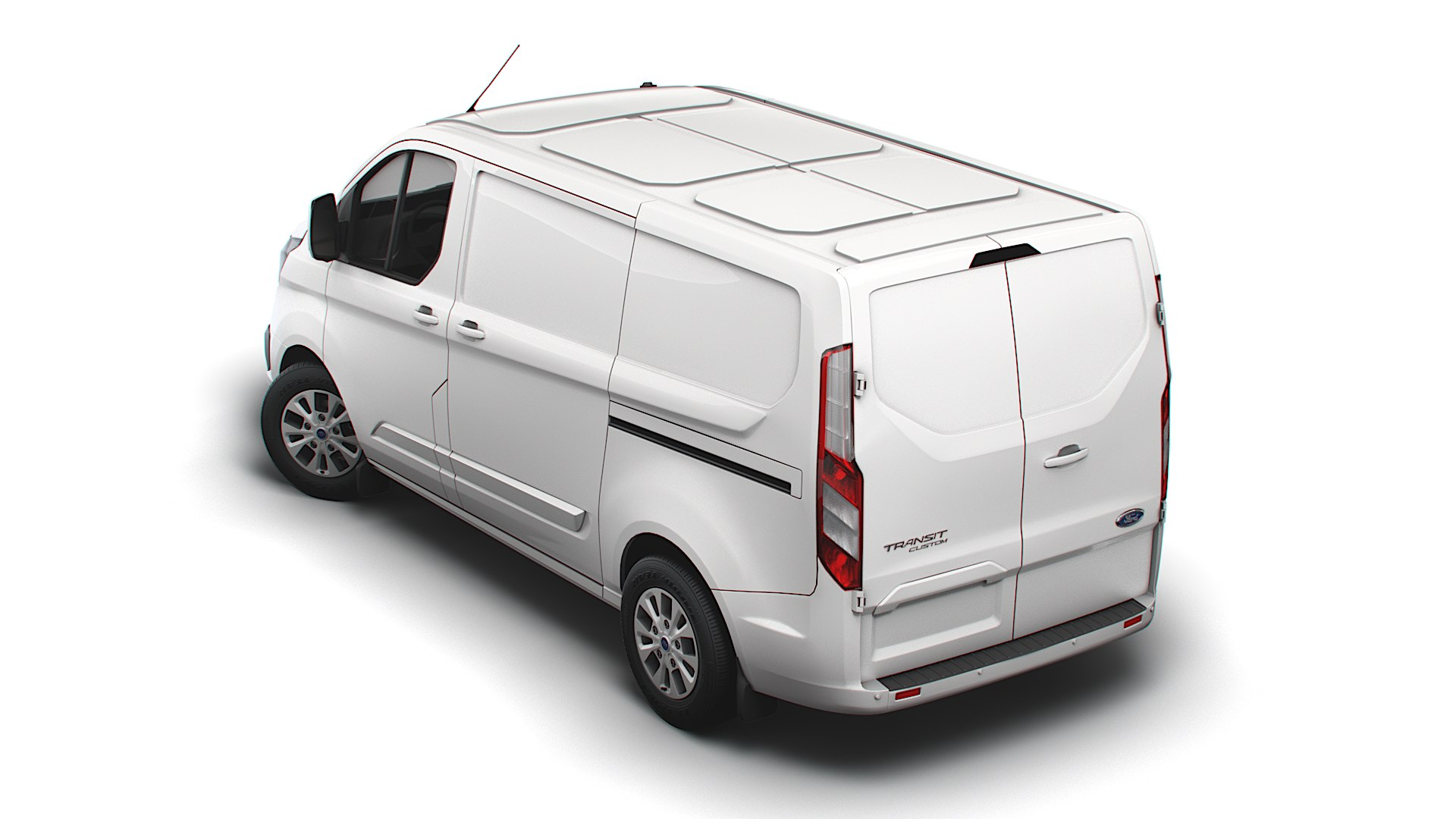 Ford Transit Custom L1H1 Limited 2018 3D Model - TurboSquid 1978496