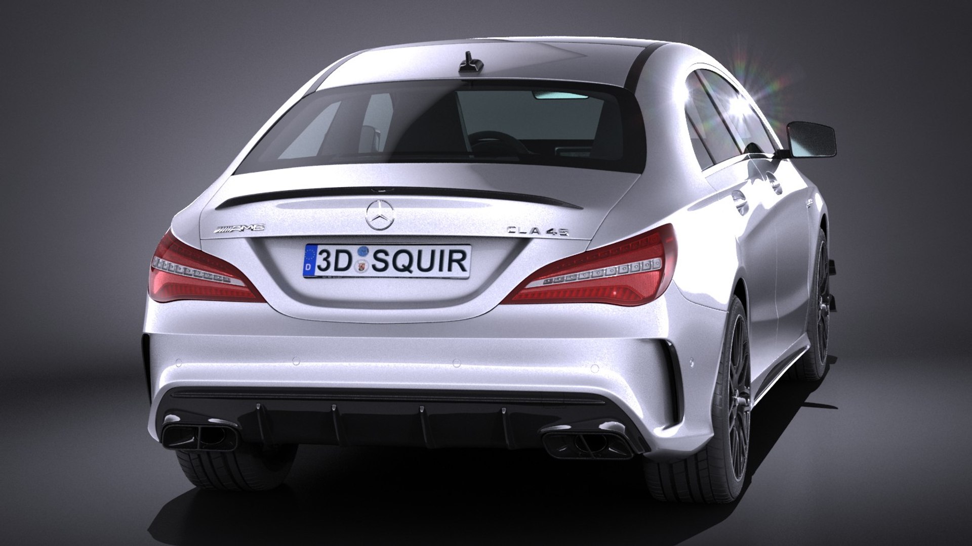 Mercedes-benz Cla45 Amg 3d Model