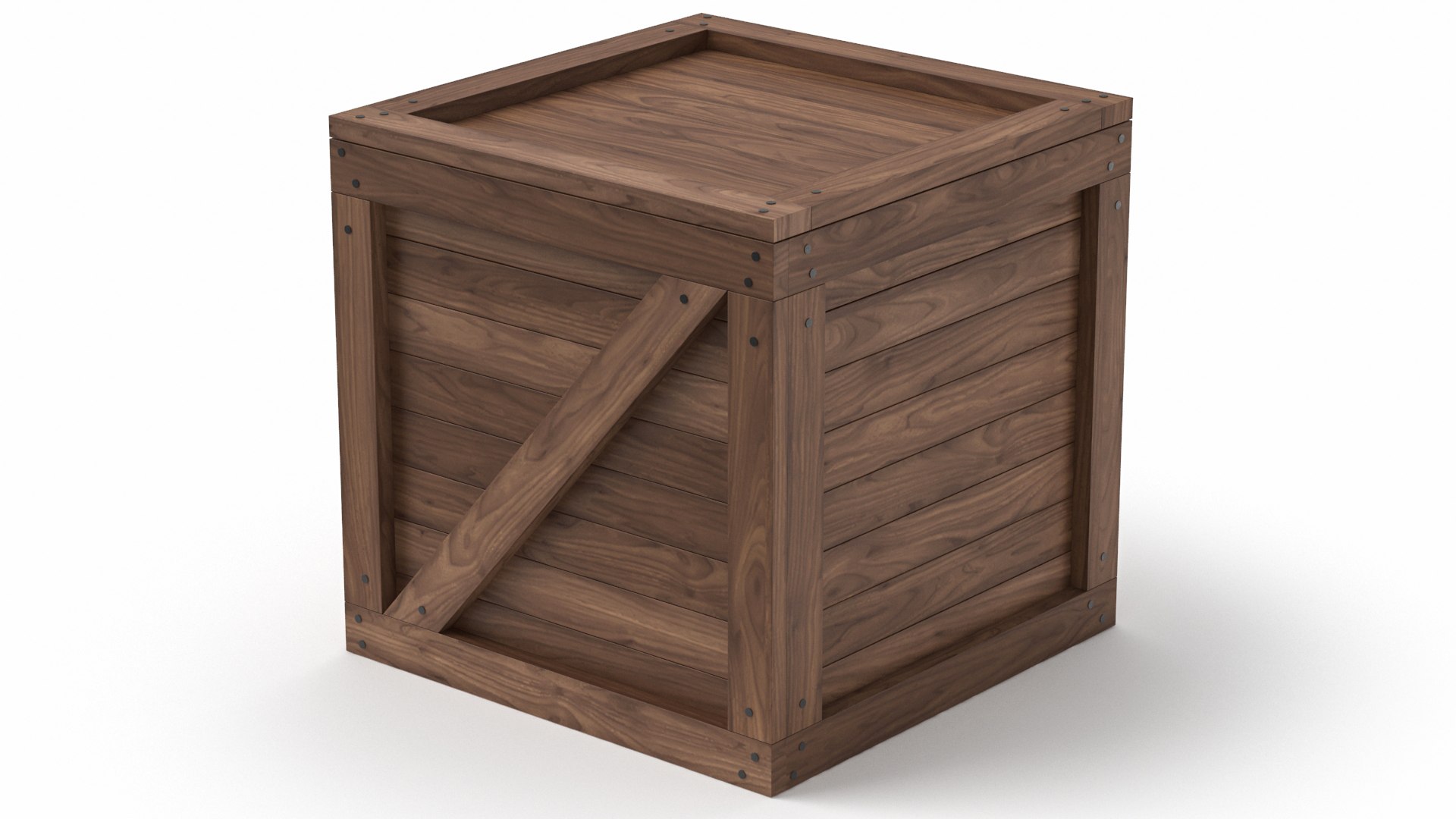 Wooden Box Set 02 3D model - TurboSquid 2153140