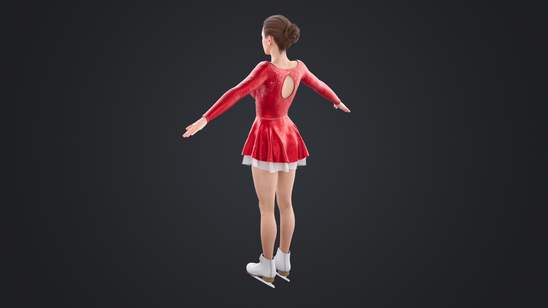 3D Model Figure Skater - TurboSquid 2369994