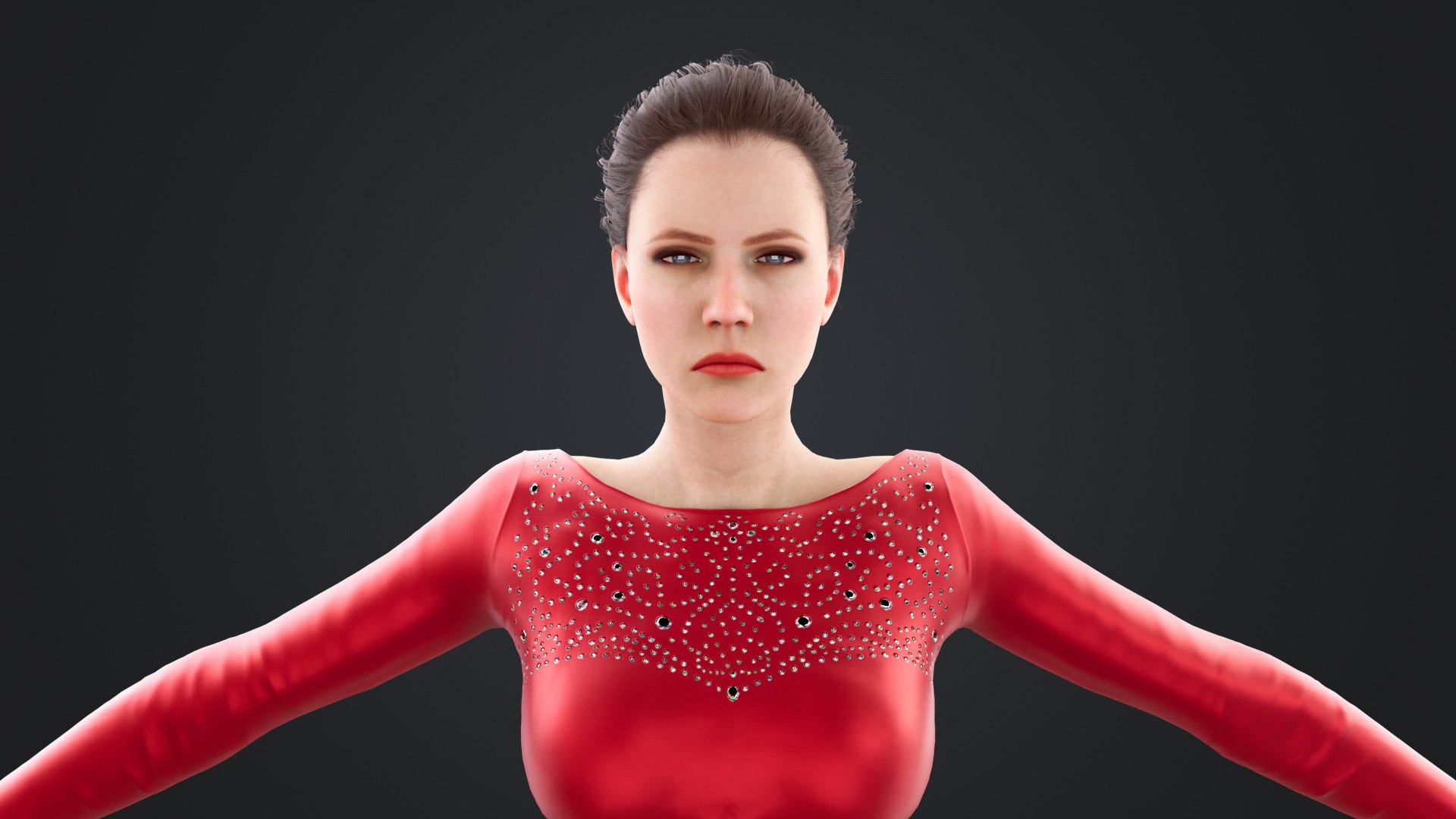 3D Model Figure Skater - TurboSquid 2369994