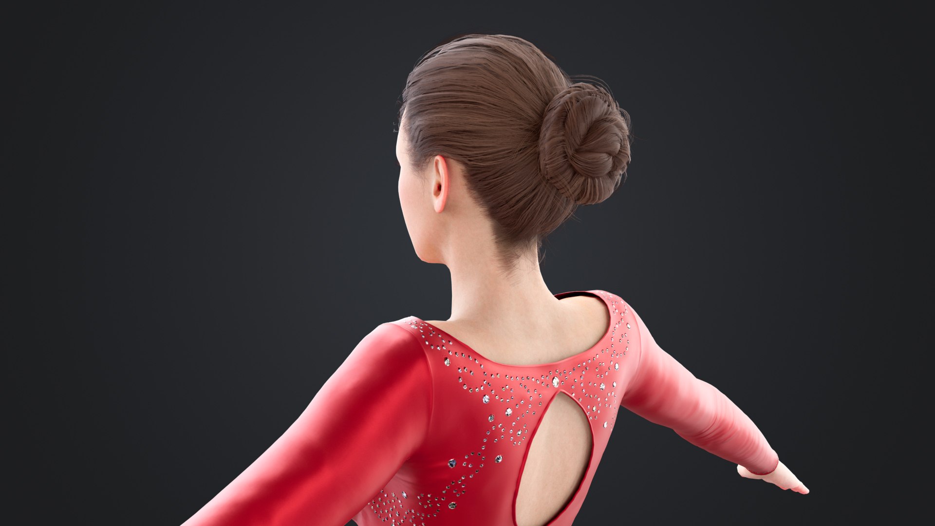 3D Model Figure Skater - TurboSquid 2369994