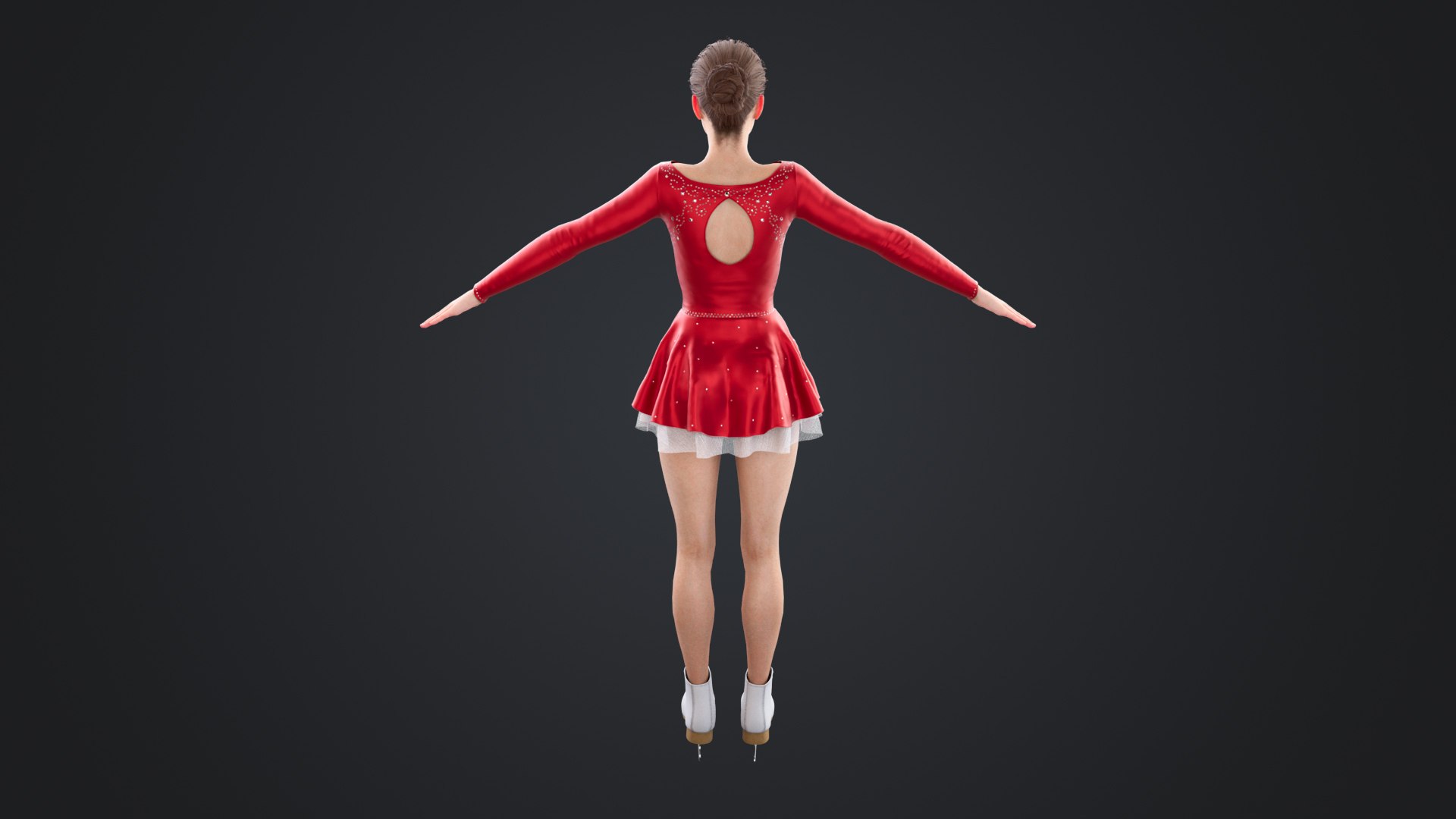 3D Model Figure Skater - TurboSquid 2369994