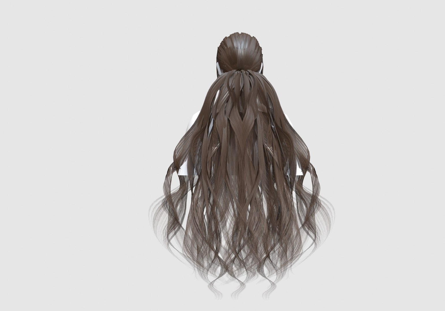 Female Basic Hairstyle Model - TurboSquid 1961113