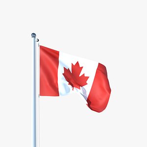 Canadian Flag 3D Models for Download | TurboSquid