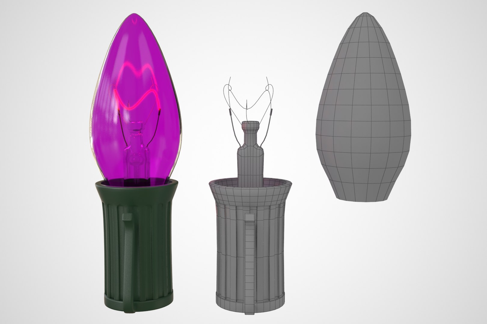 Bulb C7 Model - TurboSquid 1478785