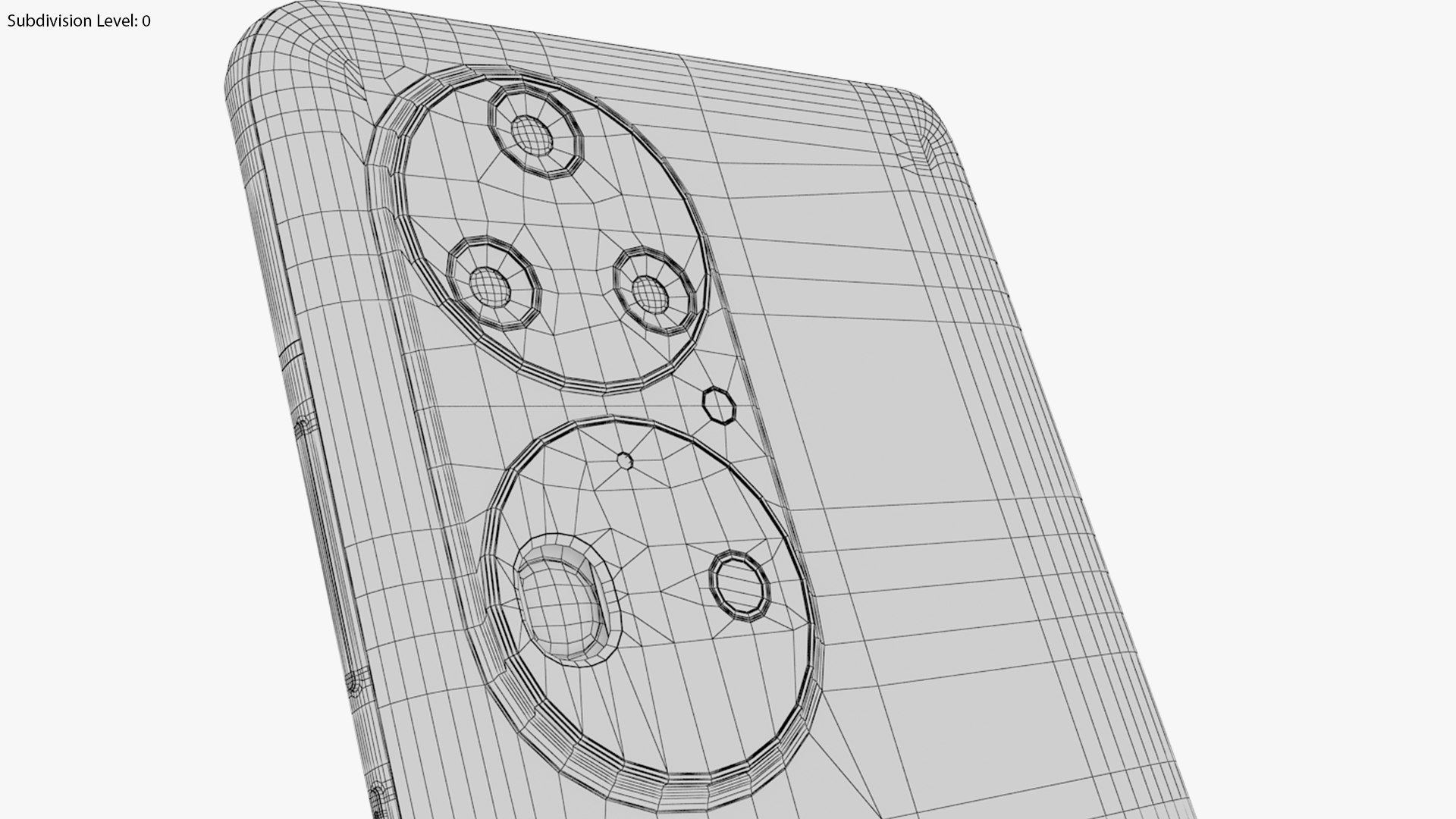 Huawei P50 Pro White 3D Model - TurboSquid 1845408