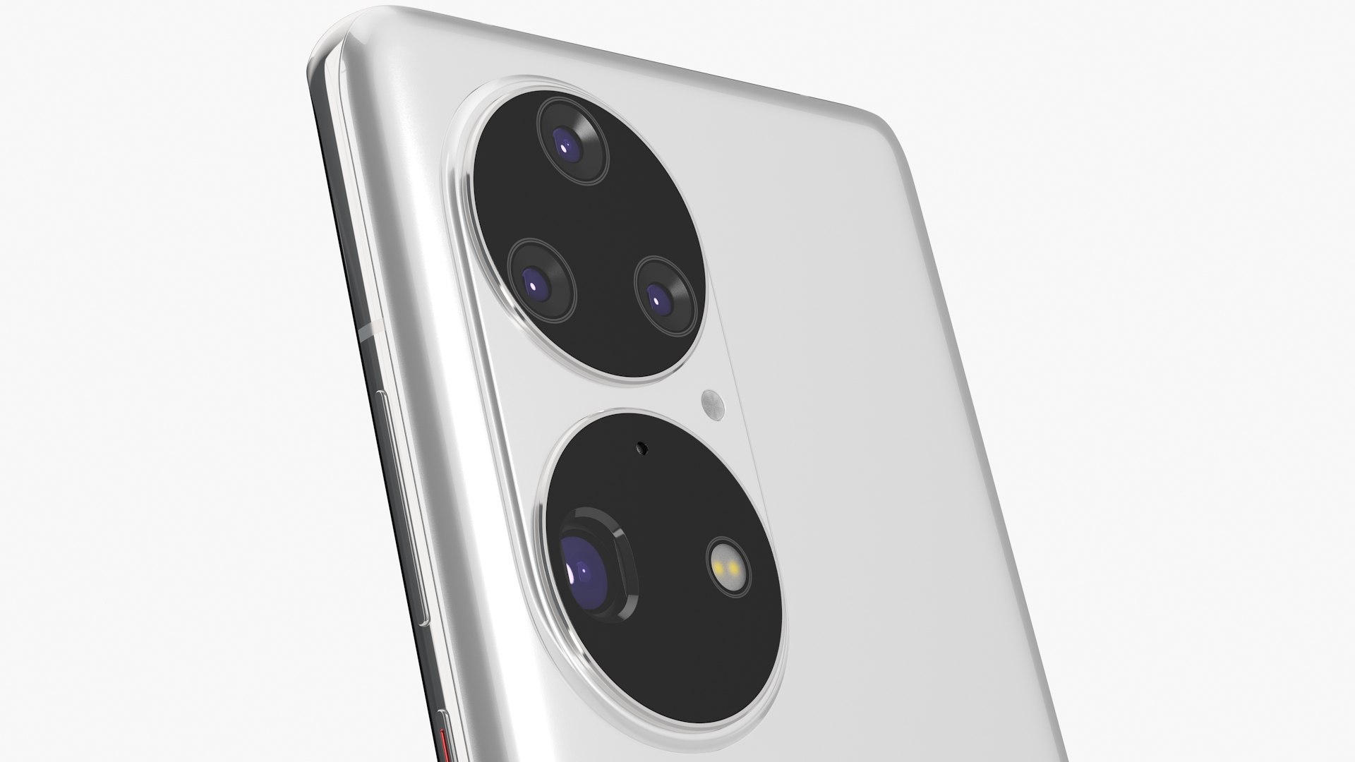 Huawei P50 Pro White 3D Model - TurboSquid 1845408