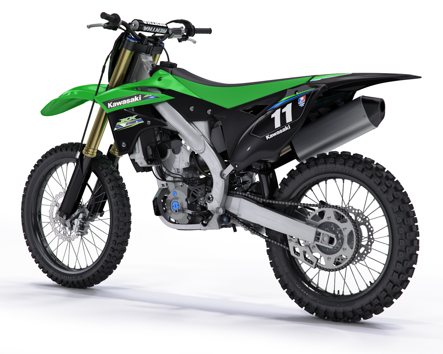 modelo 3d Kawasaki KX 250 F - TurboSquid 799890