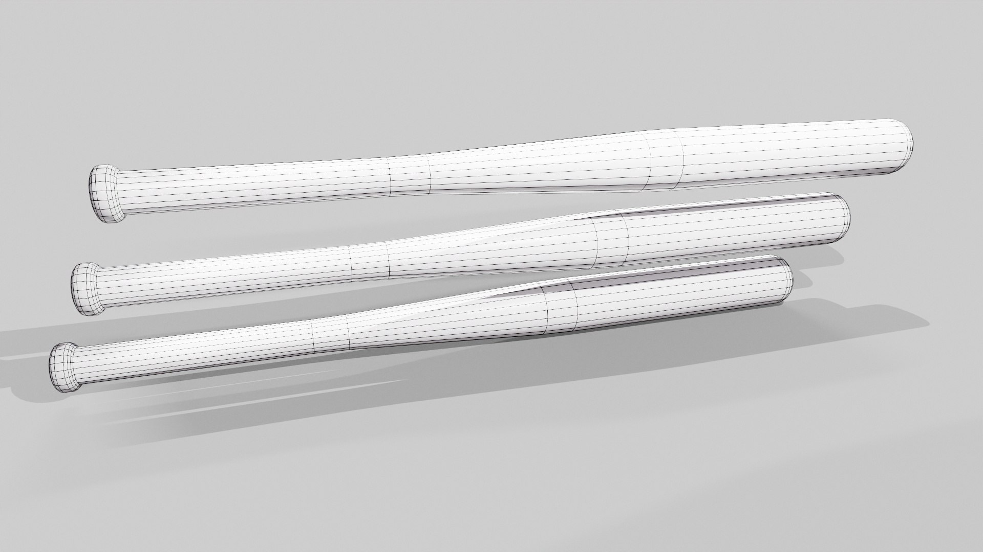 3D model Baseball Bat Pack - TurboSquid 2177372