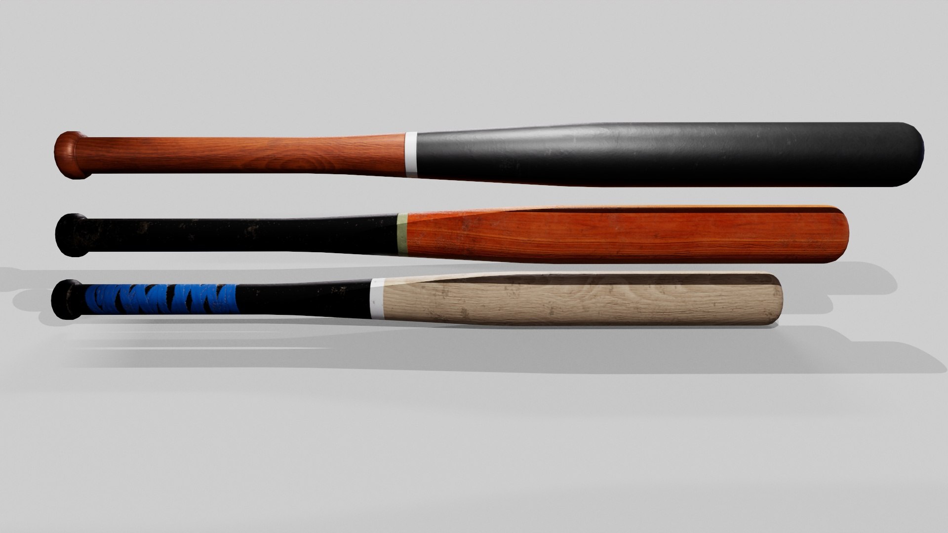 3D Model Baseball Bat Pack - TurboSquid 2177372
