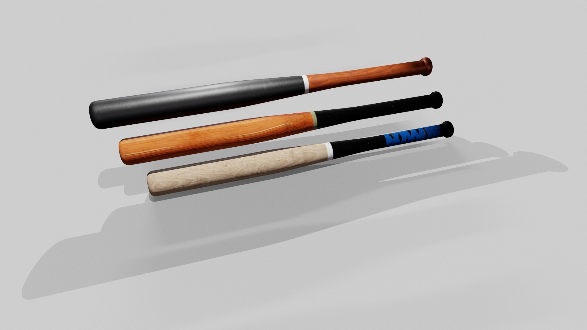 3D Model Baseball Bat Pack - TurboSquid 2177372