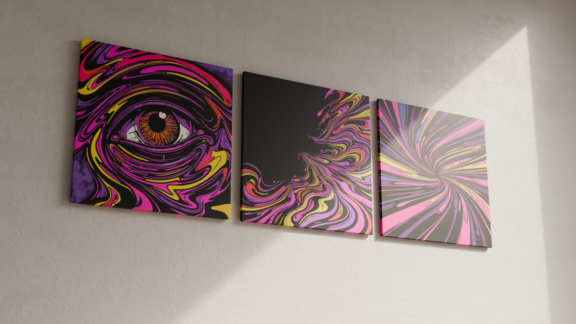 Wall Painting 3D Model - TurboSquid 2356189