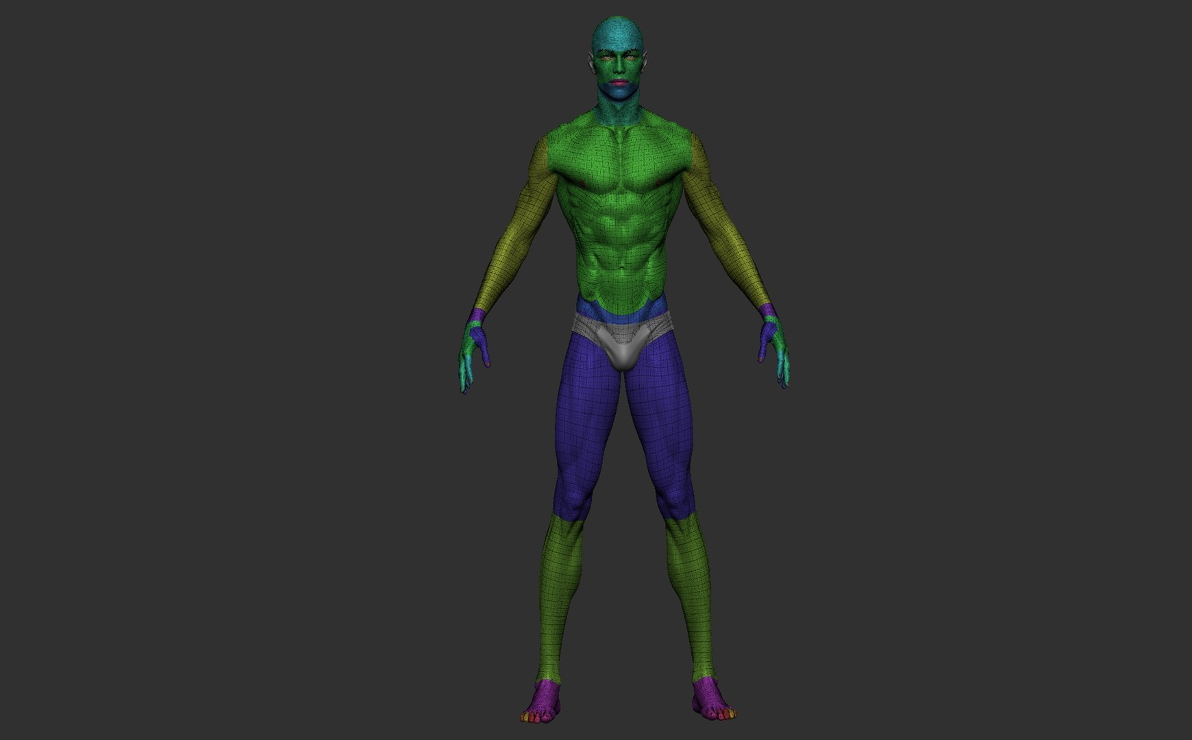 Hydra man realisticTranshumanist 3D model - TurboSquid 2166097