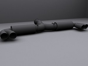Free 3D Exhaust Models - Available For Download On TurboSquid