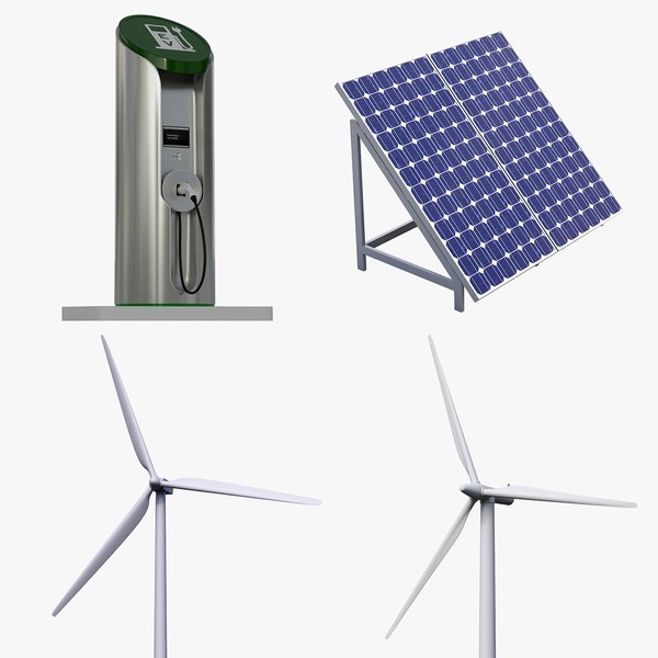 free solar realistic 3d model