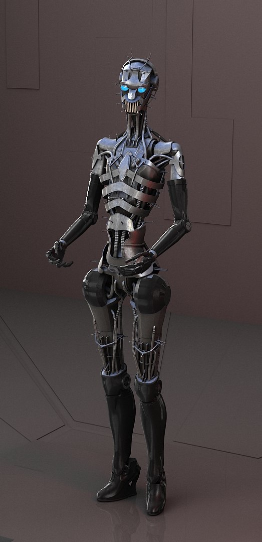 3d Model Attendance Robot