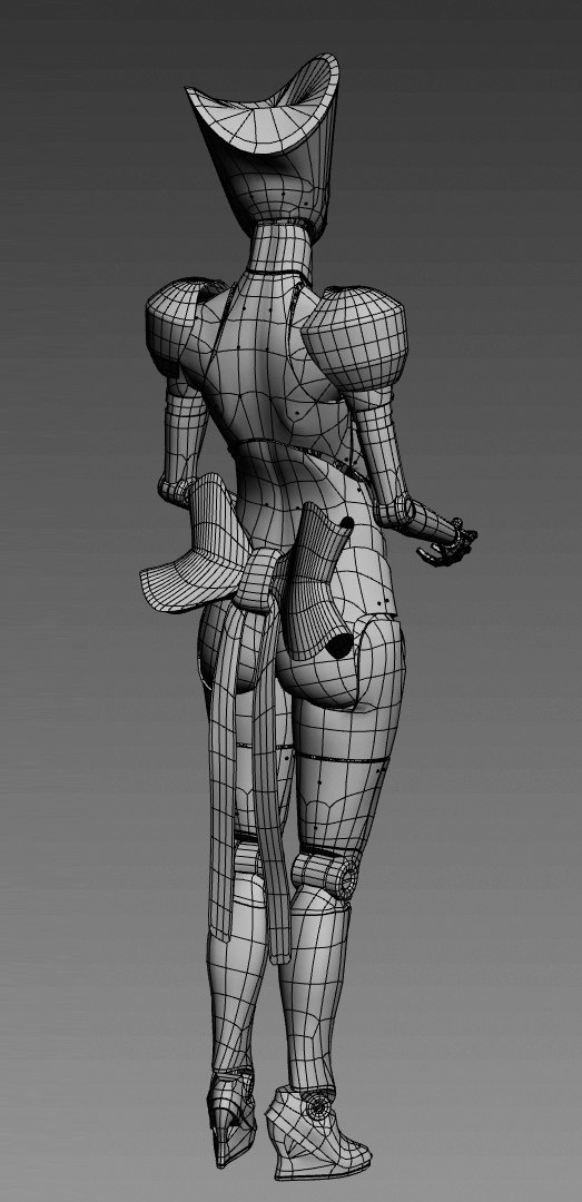 3d Model Attendance Robot