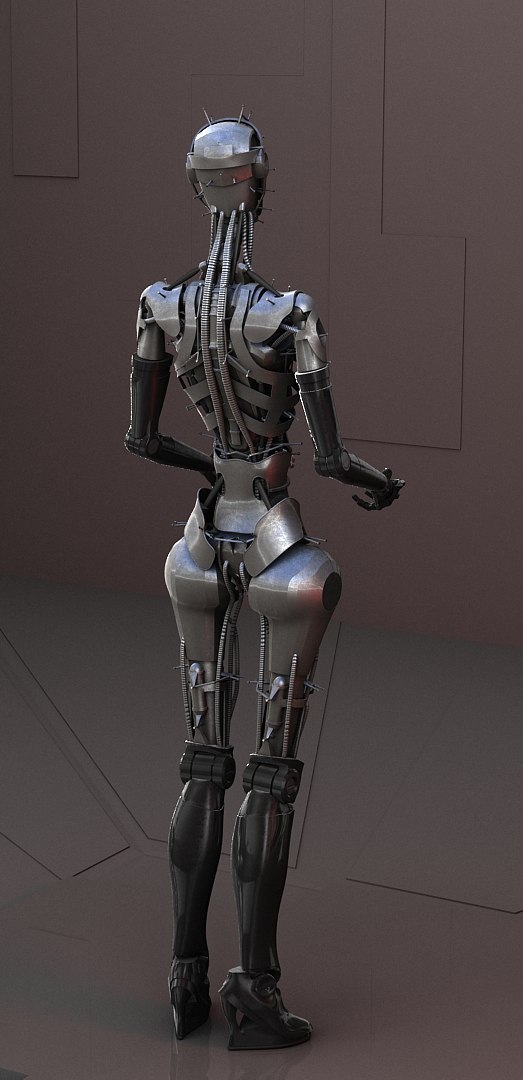 3d Model Attendance Robot