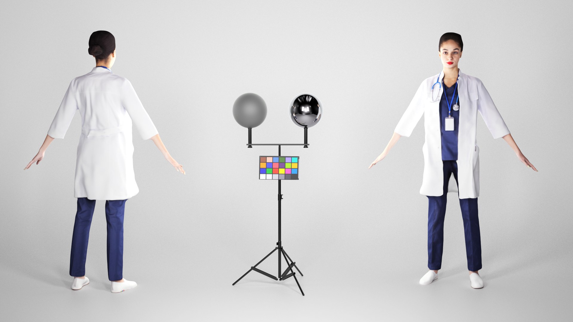 Ready A-pose Rigging Model - TurboSquid 1609485