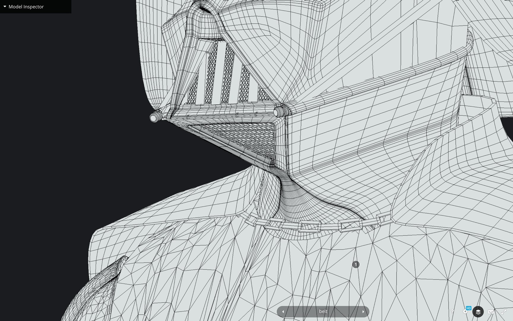 Darth Vader Full Body With Anakin Head Rigged Model - TurboSquid 1887063