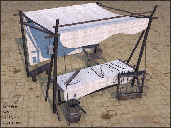 ranged weapons stall ma