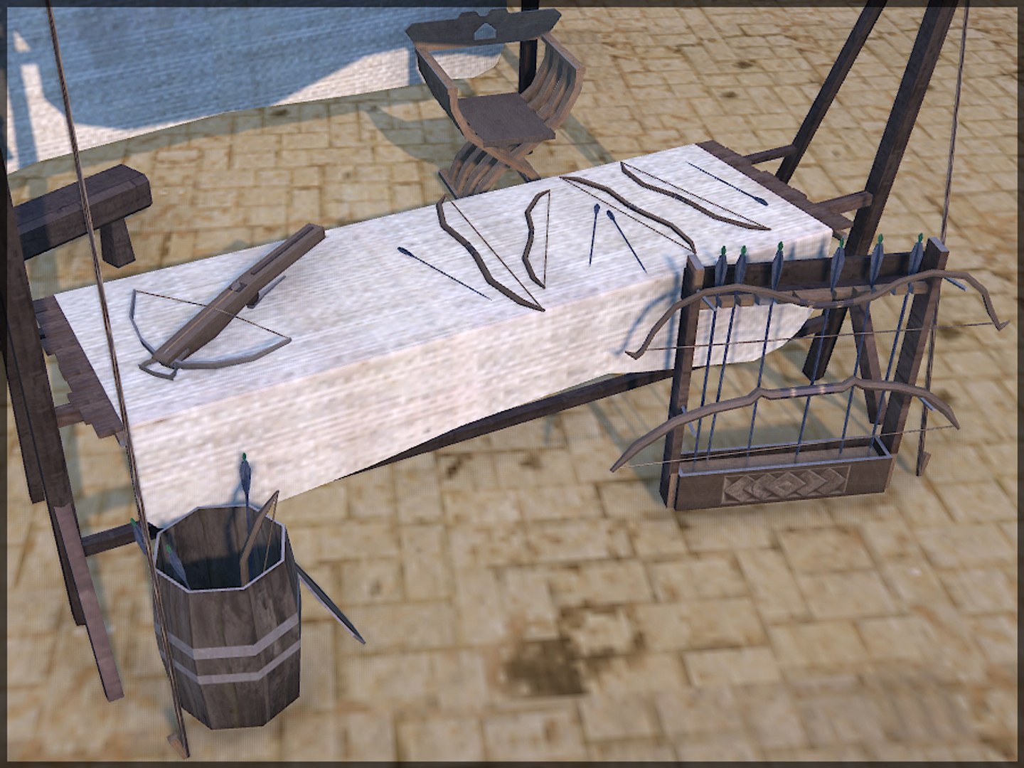 Ranged Weapons Stall Ma