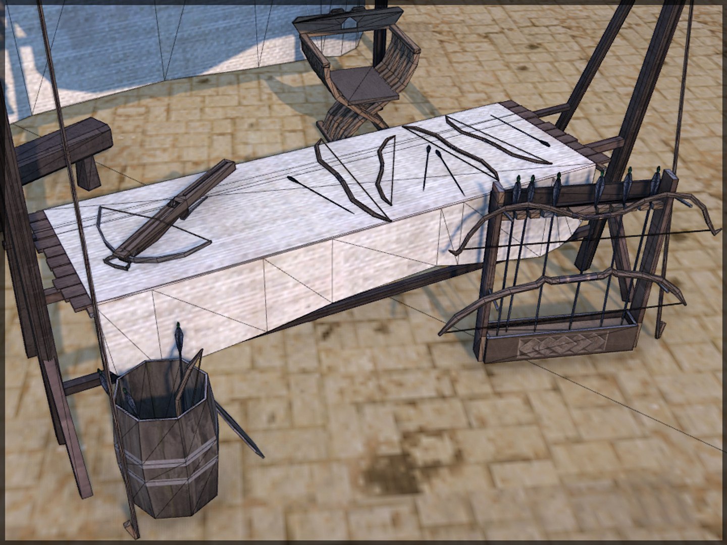 Ranged Weapons Stall Ma