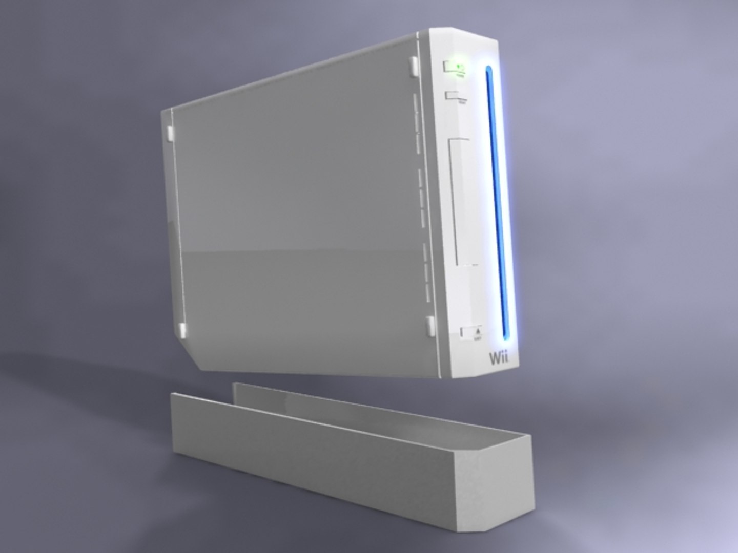 3d Nintendo Wii Model
