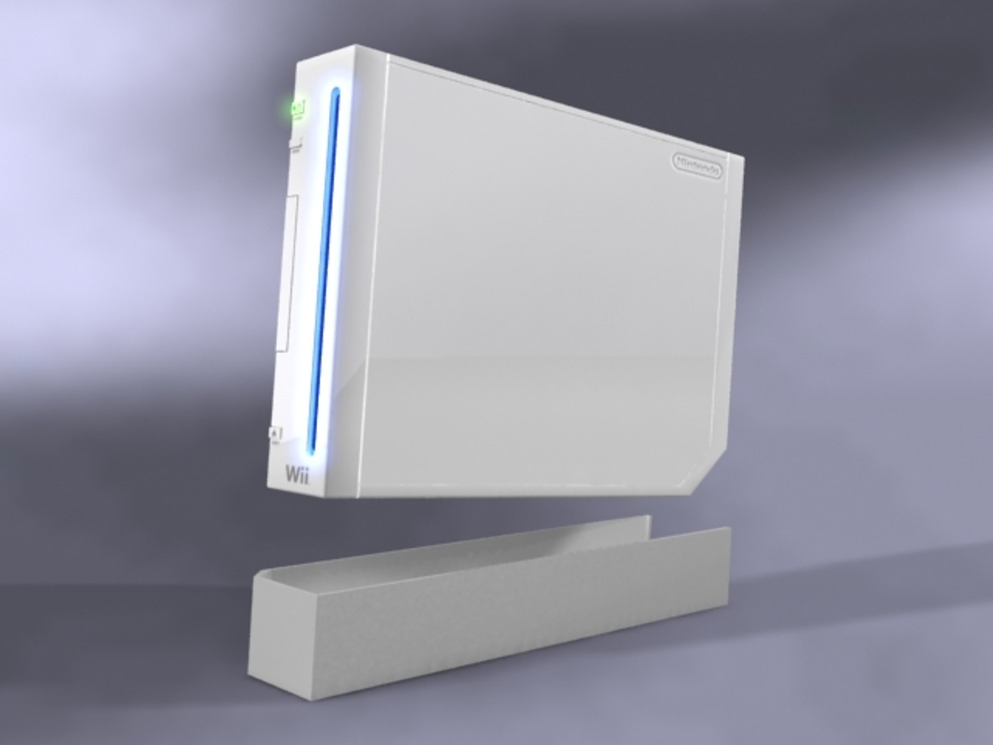 3d Nintendo Wii Model