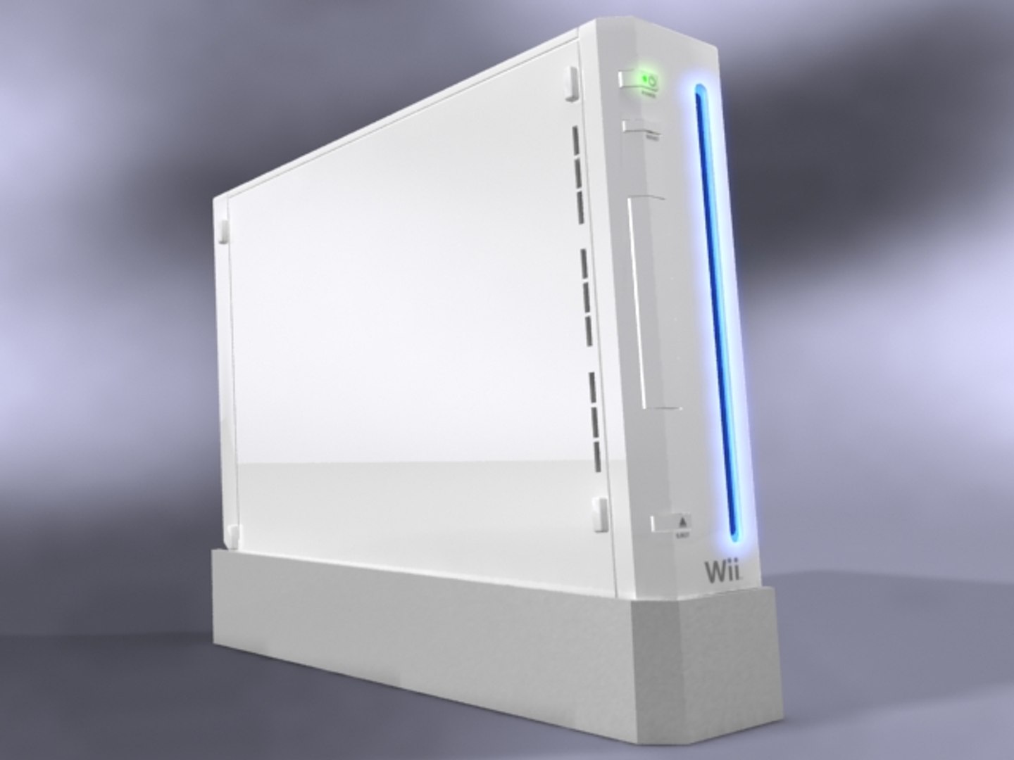 3d Nintendo Wii Model