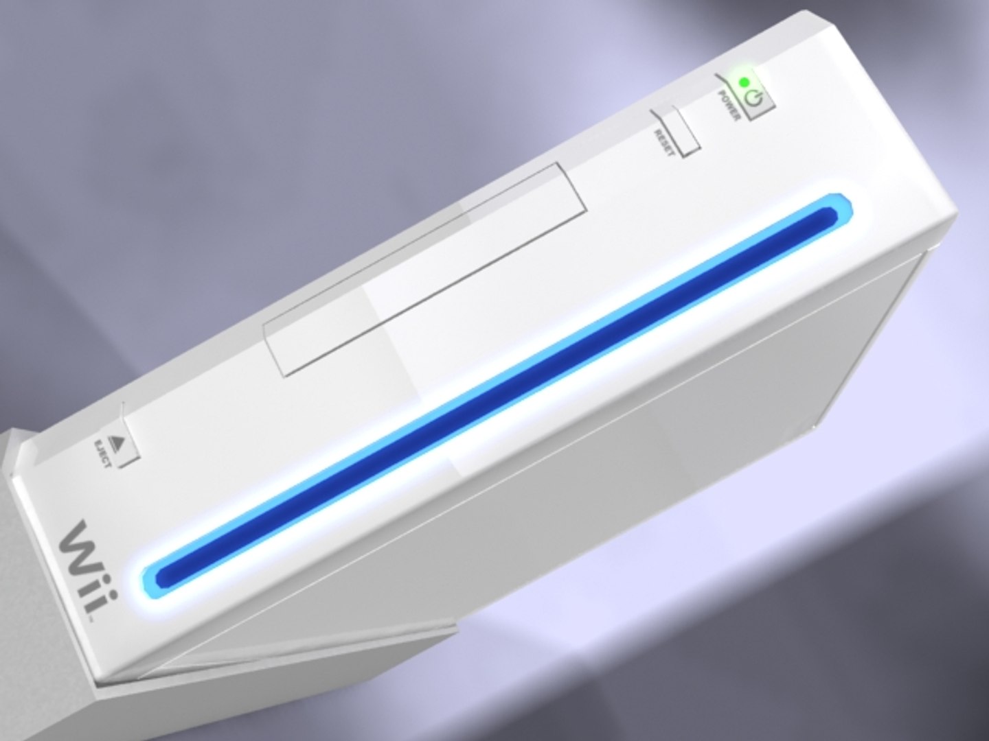 3d Nintendo Wii Model