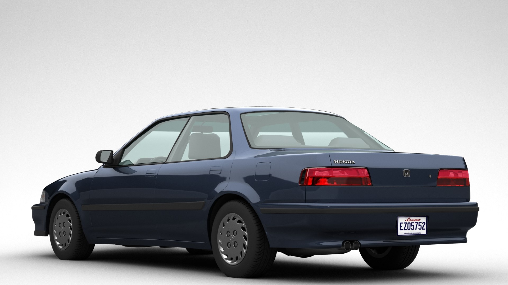 3D Honda Integra 1990 Model - TurboSquid 2080232