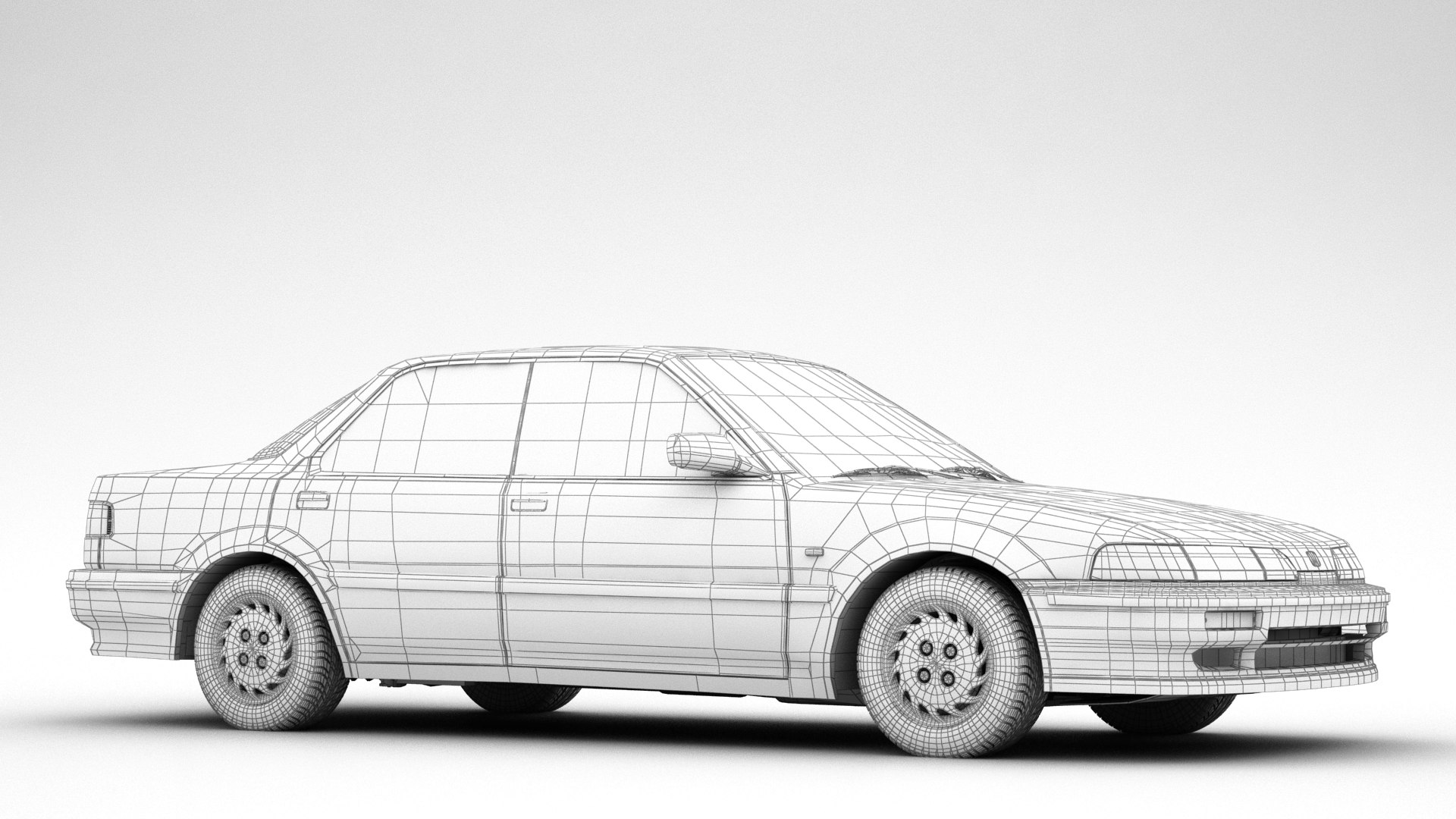 3D Honda Integra 1990 Model - TurboSquid 2080232